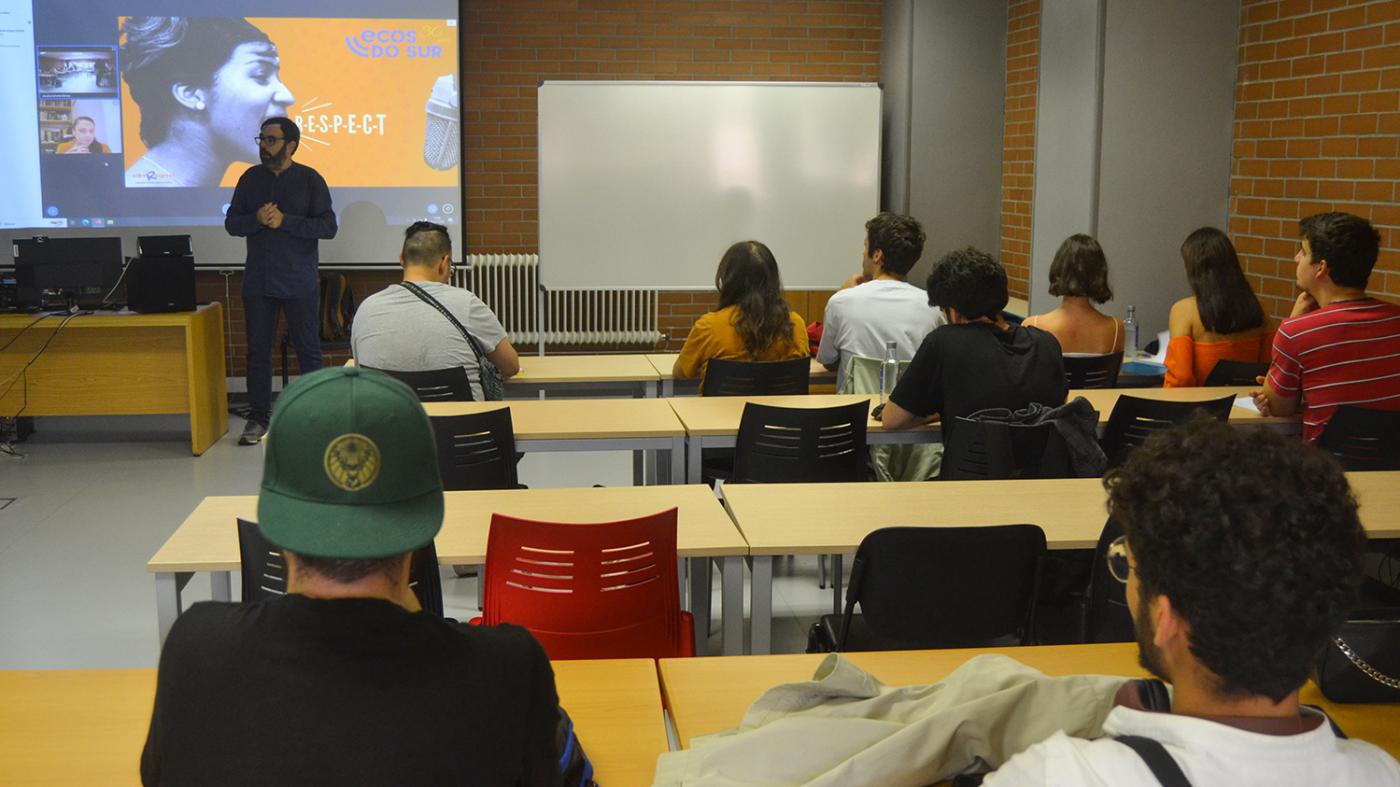 O alumnado de Comunicación Audiovisual elabora vídeos cos que amosar á ...